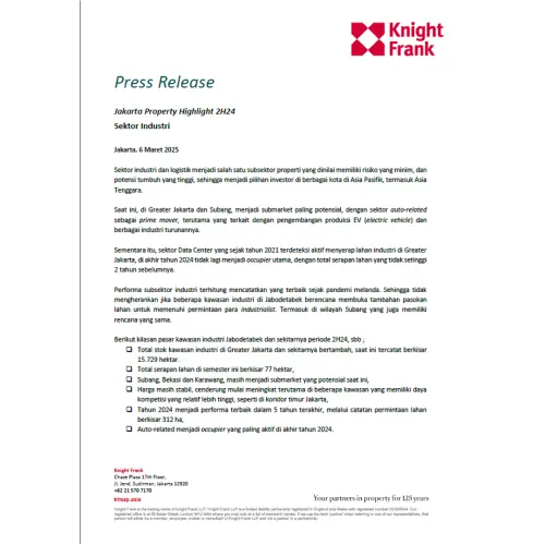 Research | KF Map – Digital Map for Property and Infrastructure in Indonesia